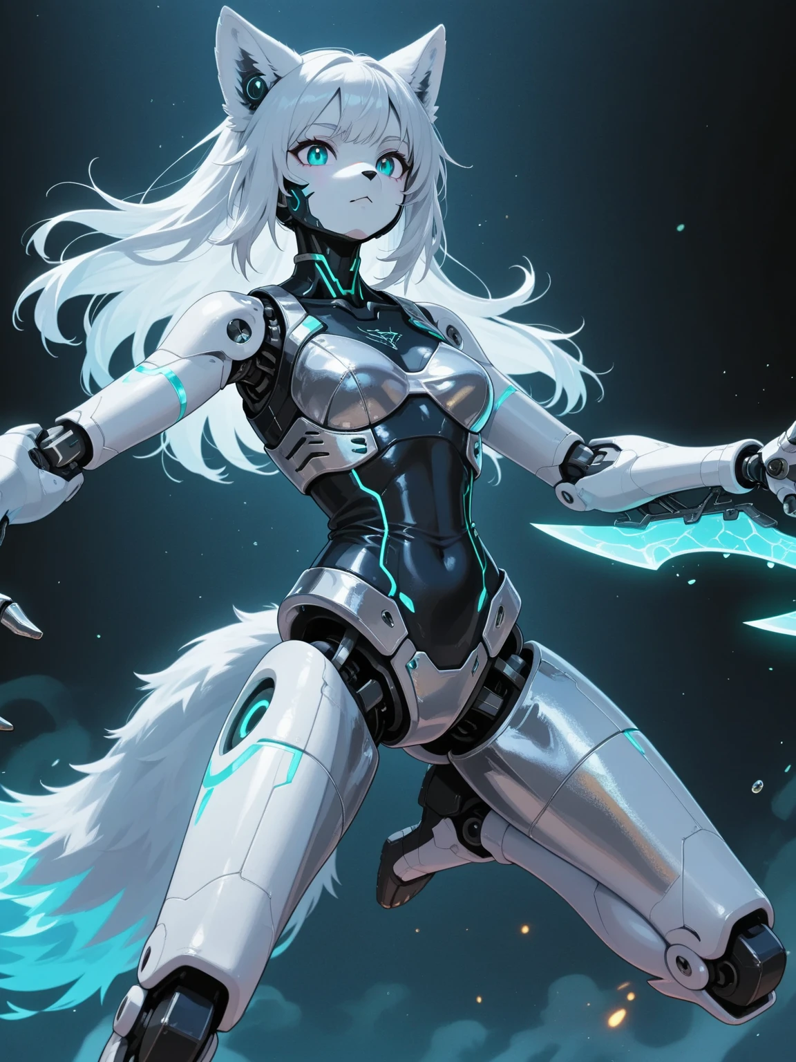 The difficult one-word posture of the mechanical fox girl reveals ...