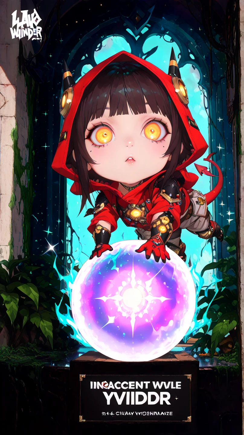 (best quality, 4k, chibi digital art:1.4), (adorably detailed armor ...