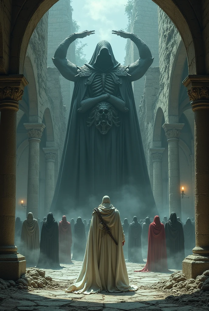 A lonely prince, Pale colored, is in combat position when he suddenly ...