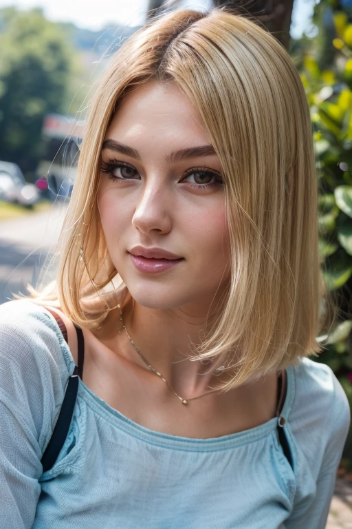 Wild 19 year old blonde hair in sext clothes photo taken with mobile ...