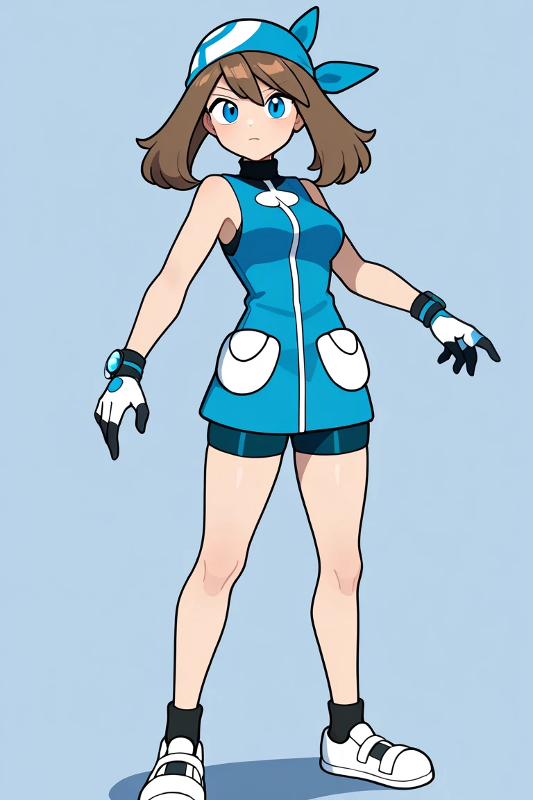 May (Pokemon), (anime), Sapphire Birch (Pokemon Adventures), long brown ...