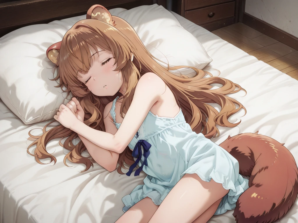 Laphtalia（The Rising of the Shield Hero） Young girl raccoon ears Fluffy Tail bro - SeaArt AI