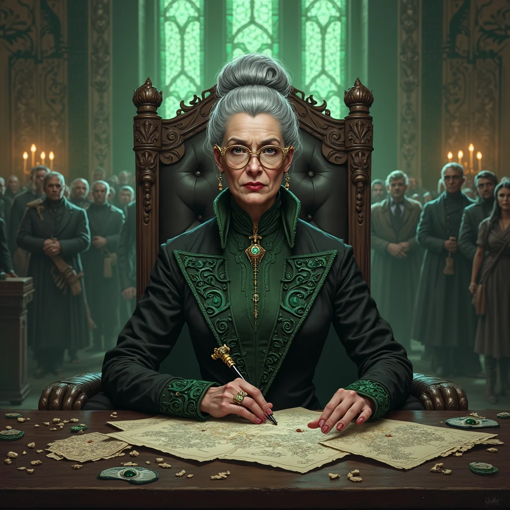 Digital illustration of an older and more imposing Victorian noble ...