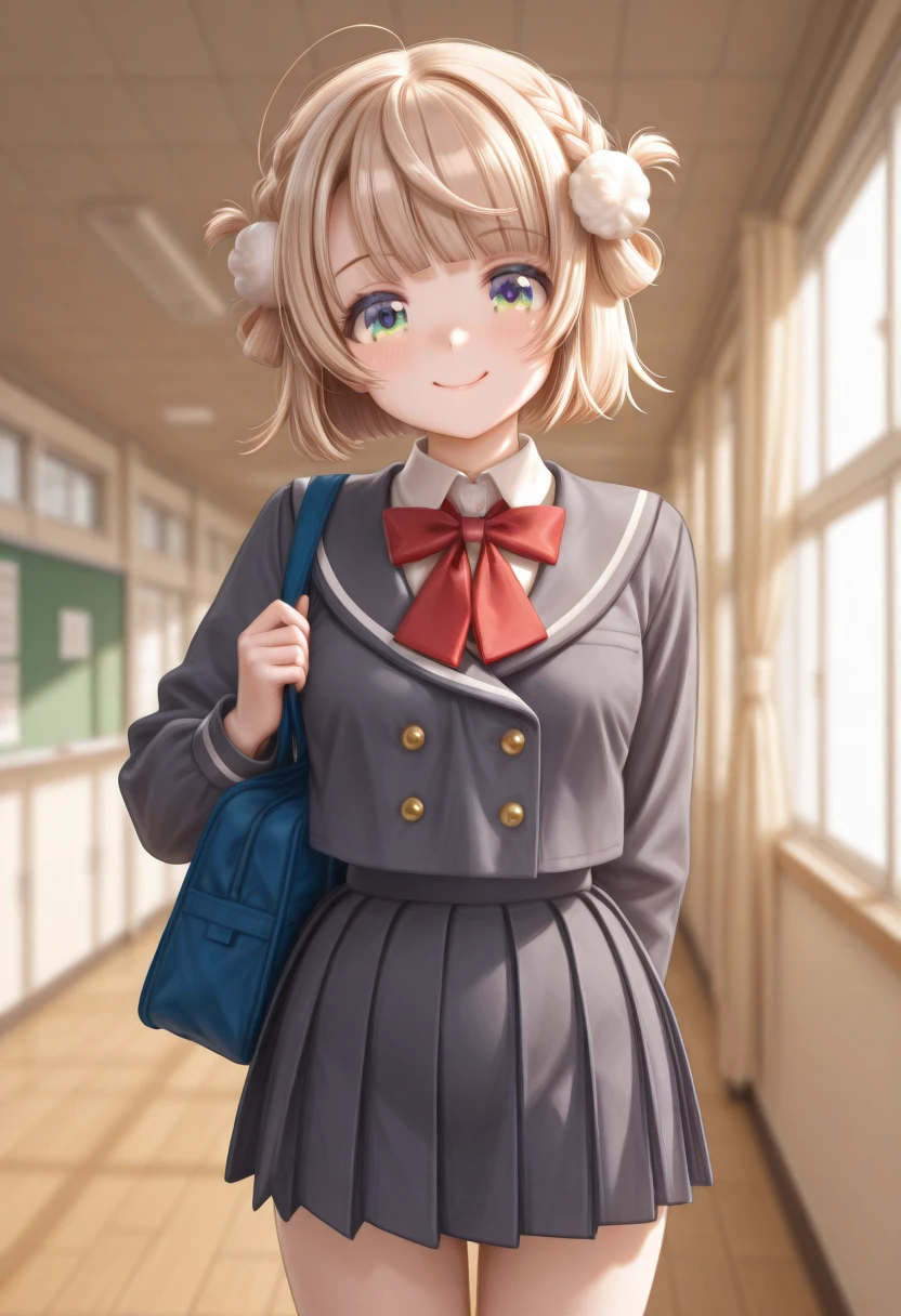 Shigure Ui Highest Quality uniform Mini Skirt smile schools - SeaArt AI