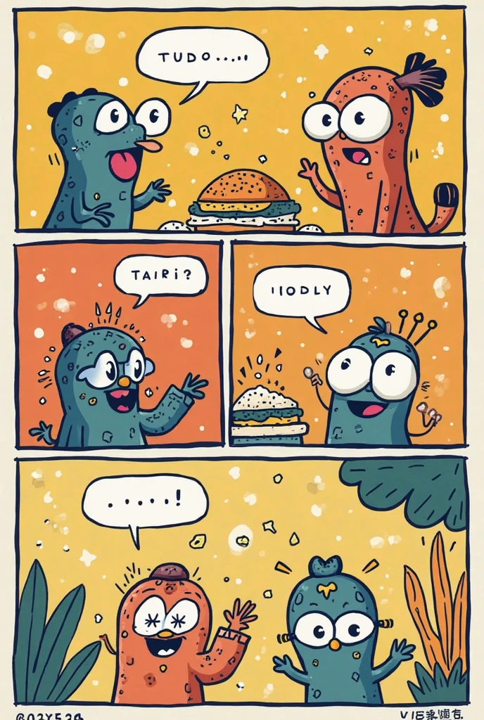 Can you make it as simple cartoon? it should look like a comic strip ...