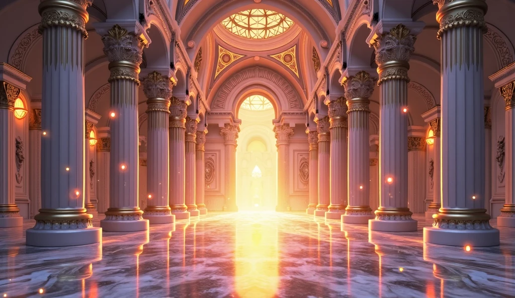 Background, inside a palace, anime, 2D, Fairy Tail, animated - SeaArt AI