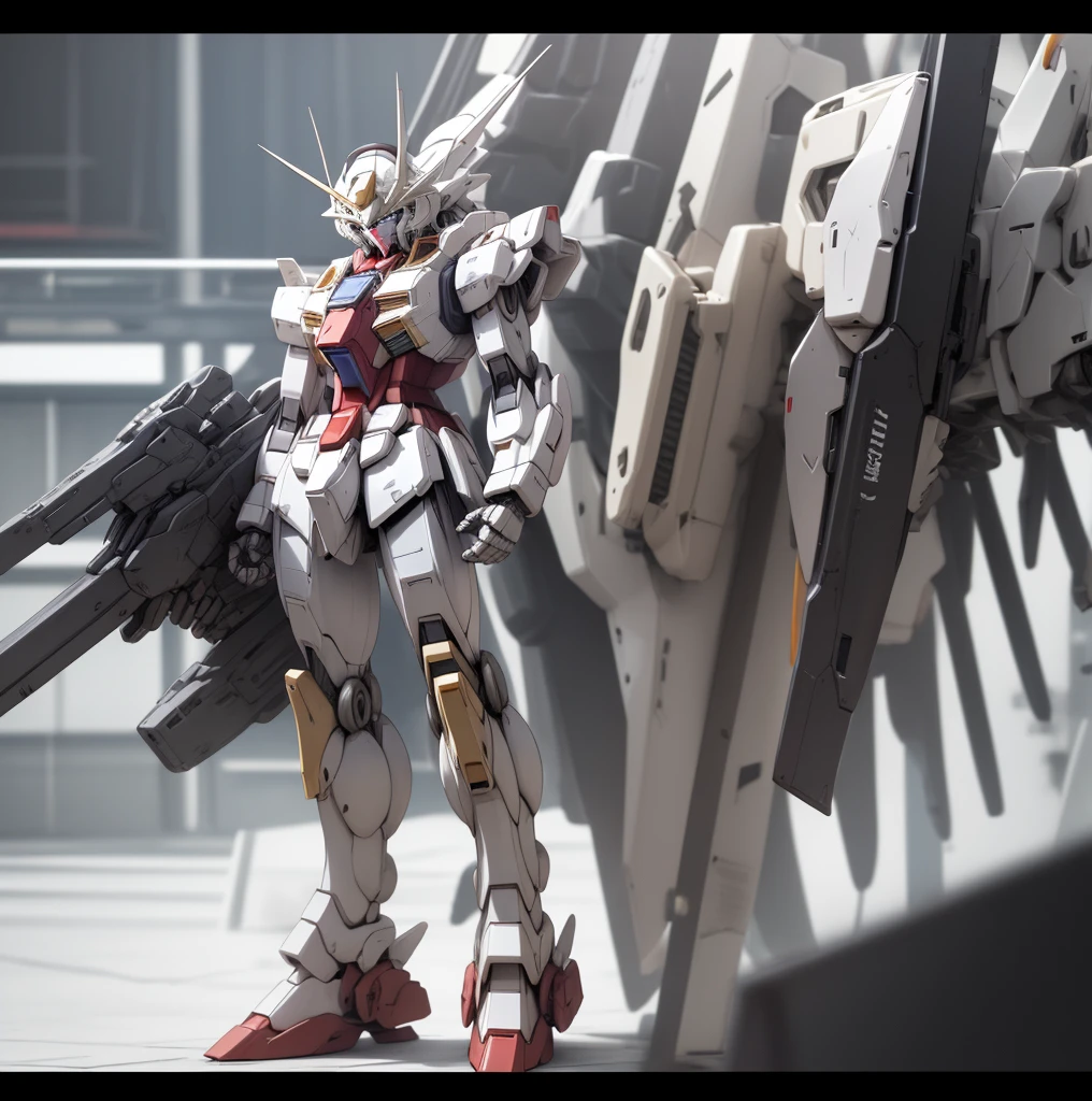 Full body, Gundam gray prototype with improvised chassis, It is missing ...