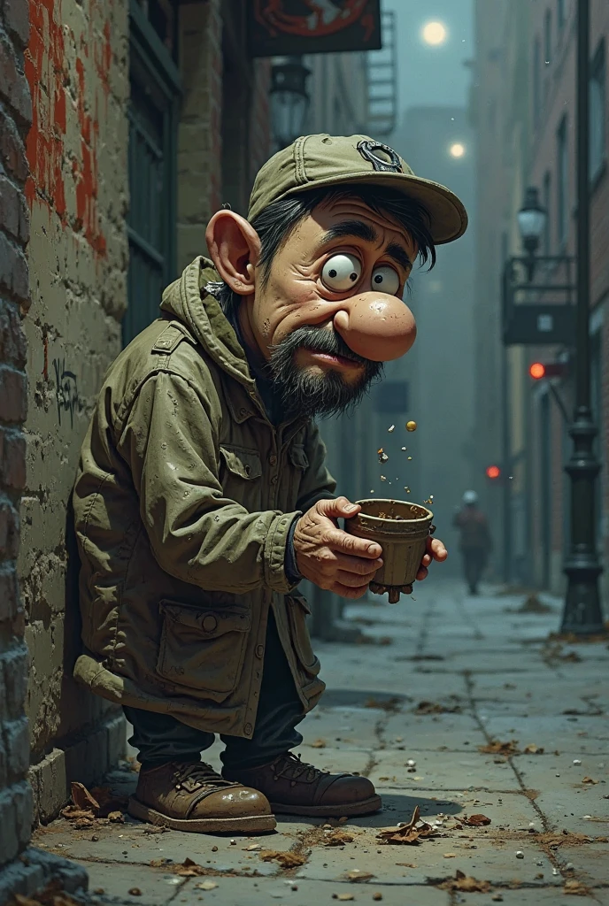 Pigpen, The Peanuts, Panhandling, street corner, filthy, begging for ...