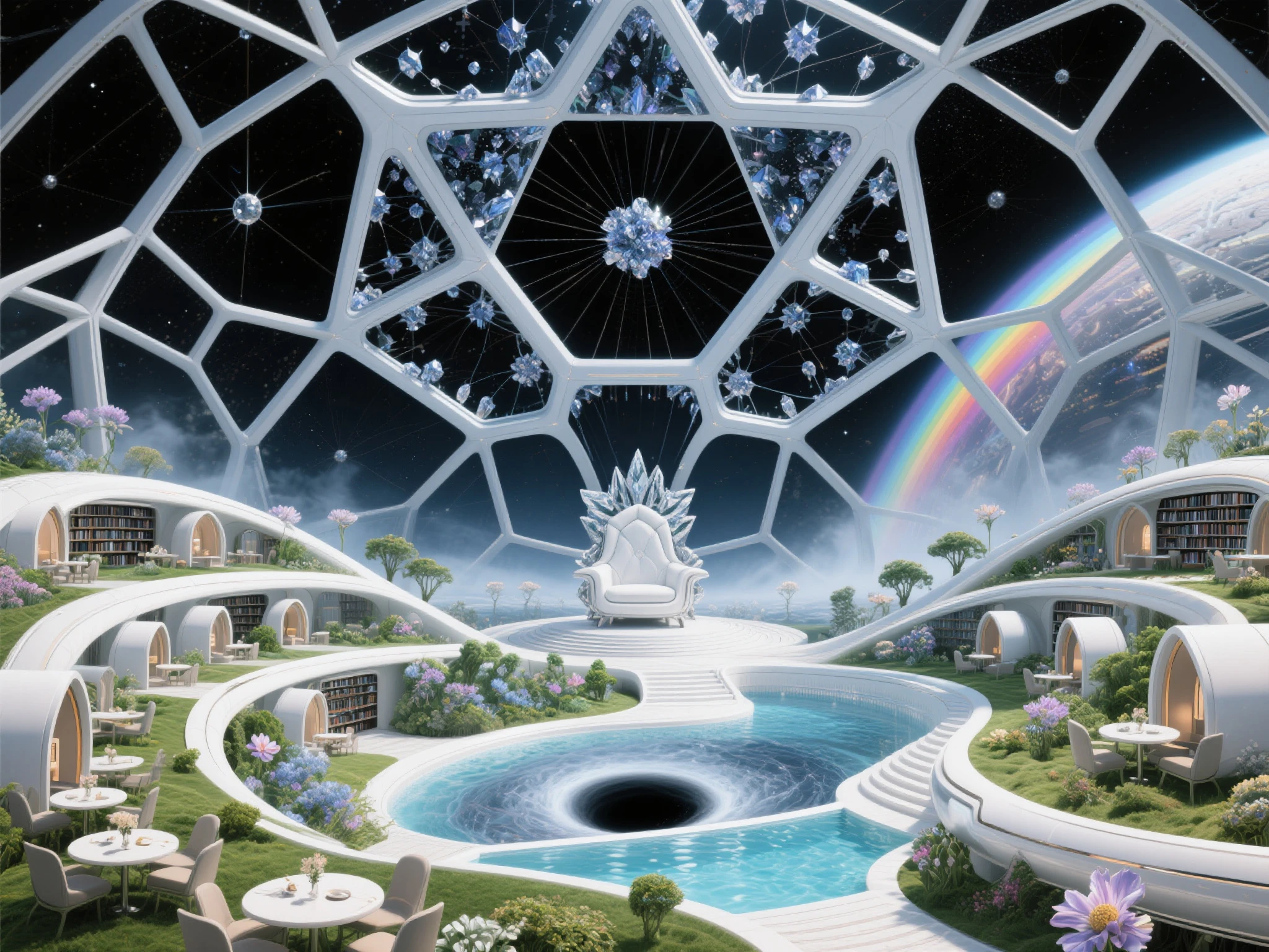 夢のような宇宙庭園！