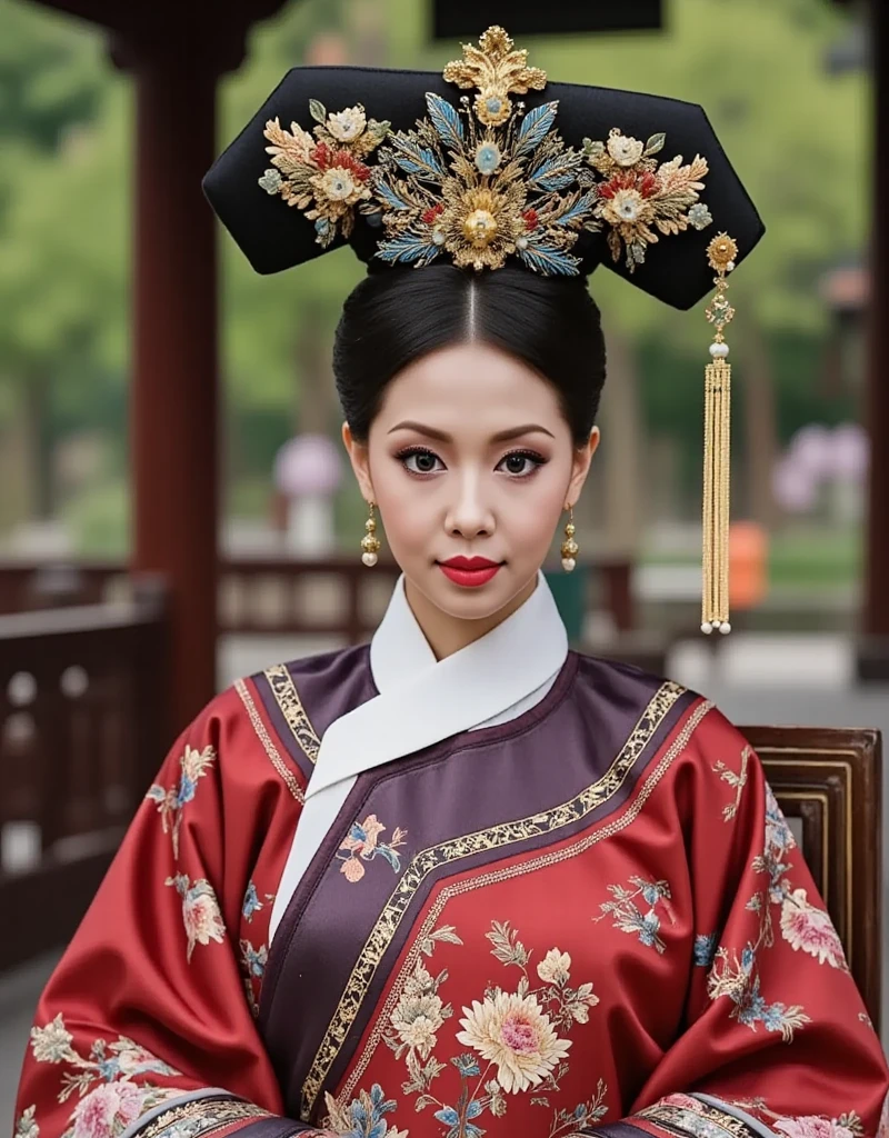 [CHARACTER: Qing Dynasty Noblewoman] Appearance: A poised and graceful ...