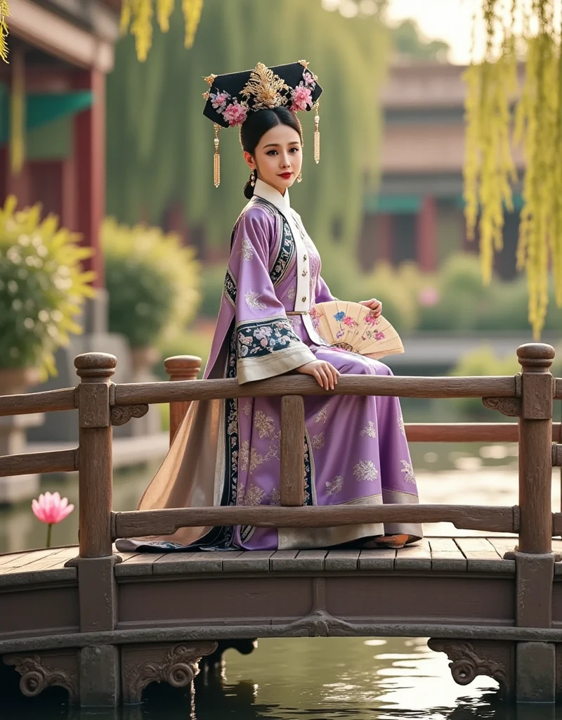 [CHARACTER: Qing Dynasty Noblewoman] Appearance: A refined and graceful ...