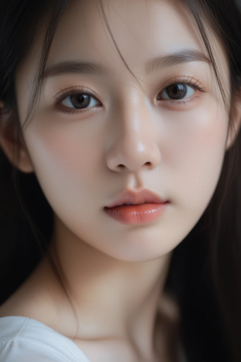 Beautiful Japanese woman shining in the moonlight、Front face - SeaArt AI