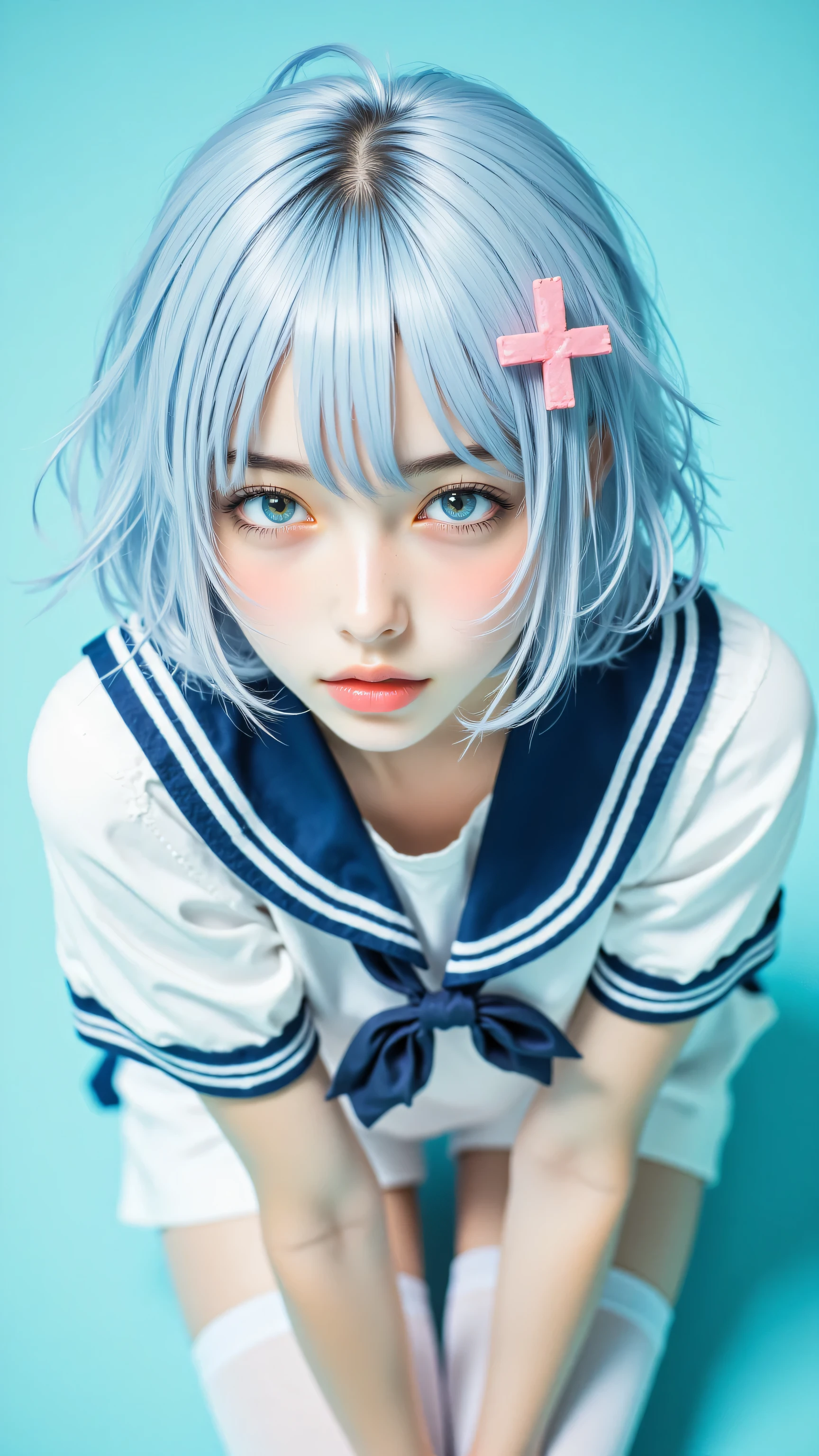 8k, Masterpiece, Top Quality, medium shot, slightly high angle - SeaArt AI
