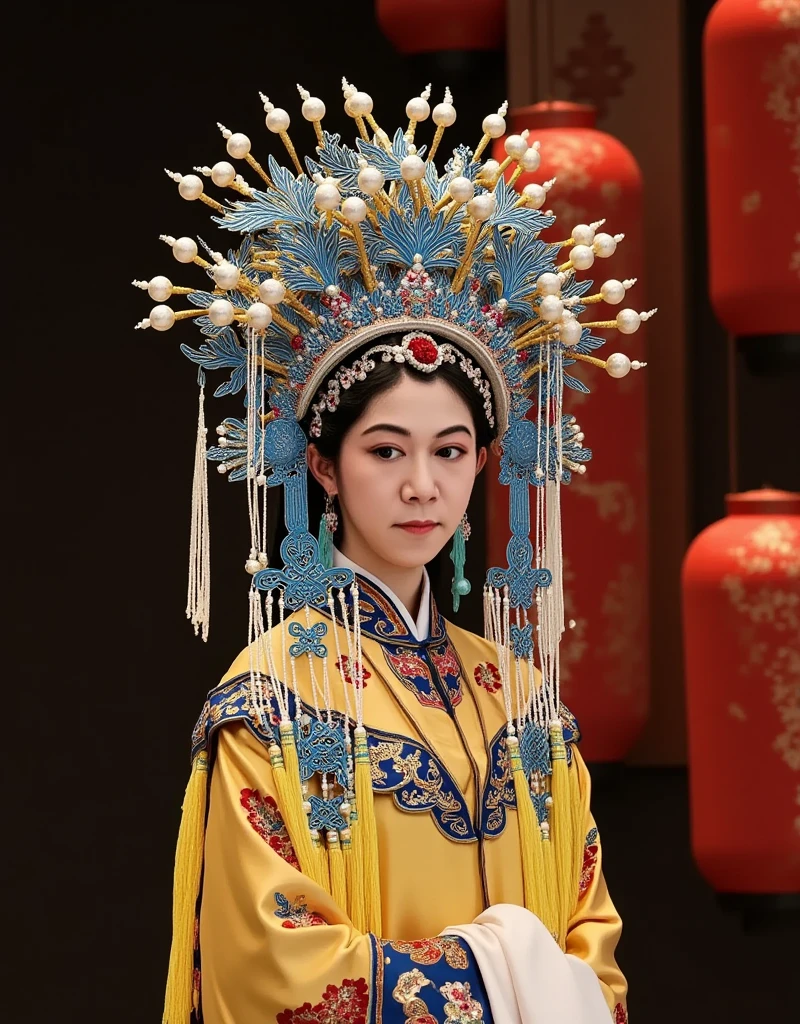 [CHARACTER: Imperial Peking Opera Performer – Golden Majesty - SeaArt AI
