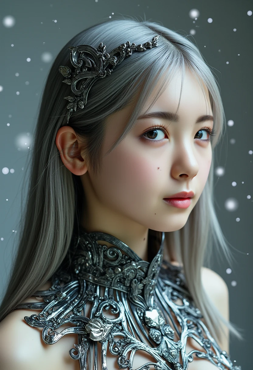 Portrait of a young woman, featuring a light-skinned complexion - SeaArt AI