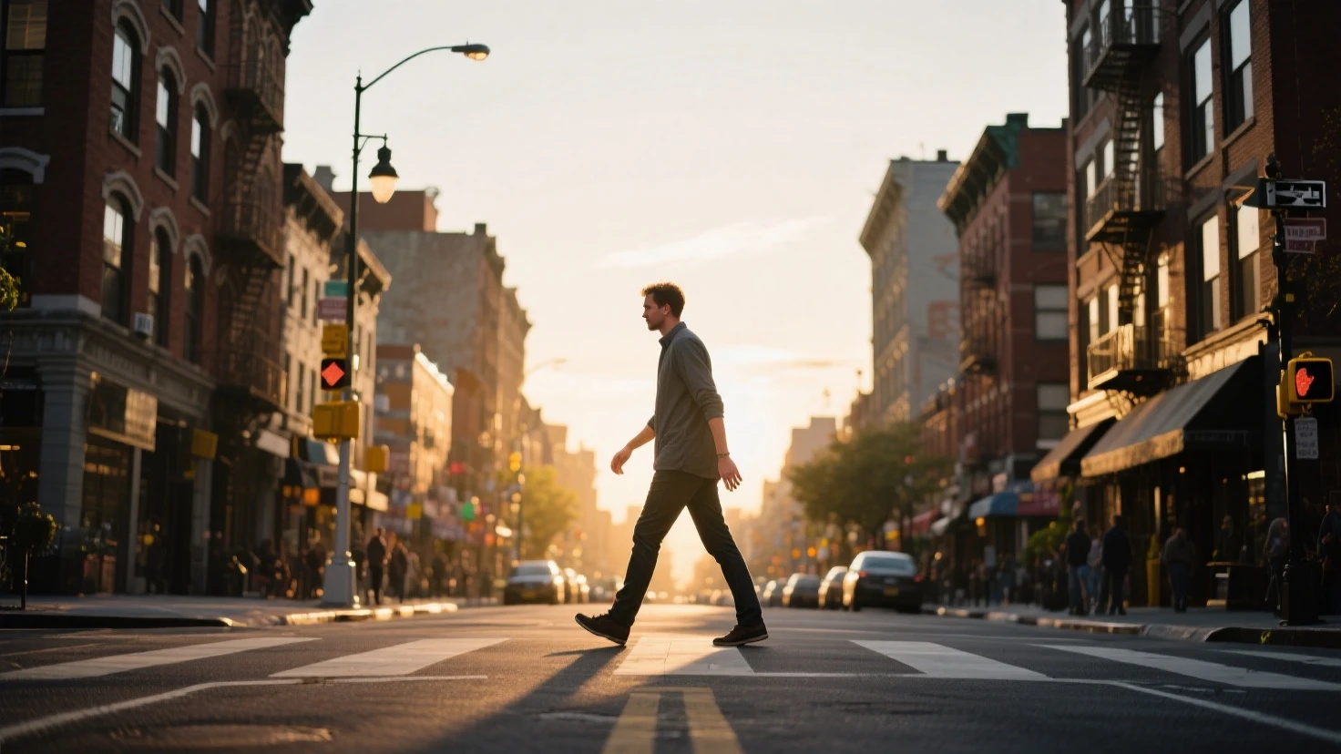 City Sunset Stroll 🏙️