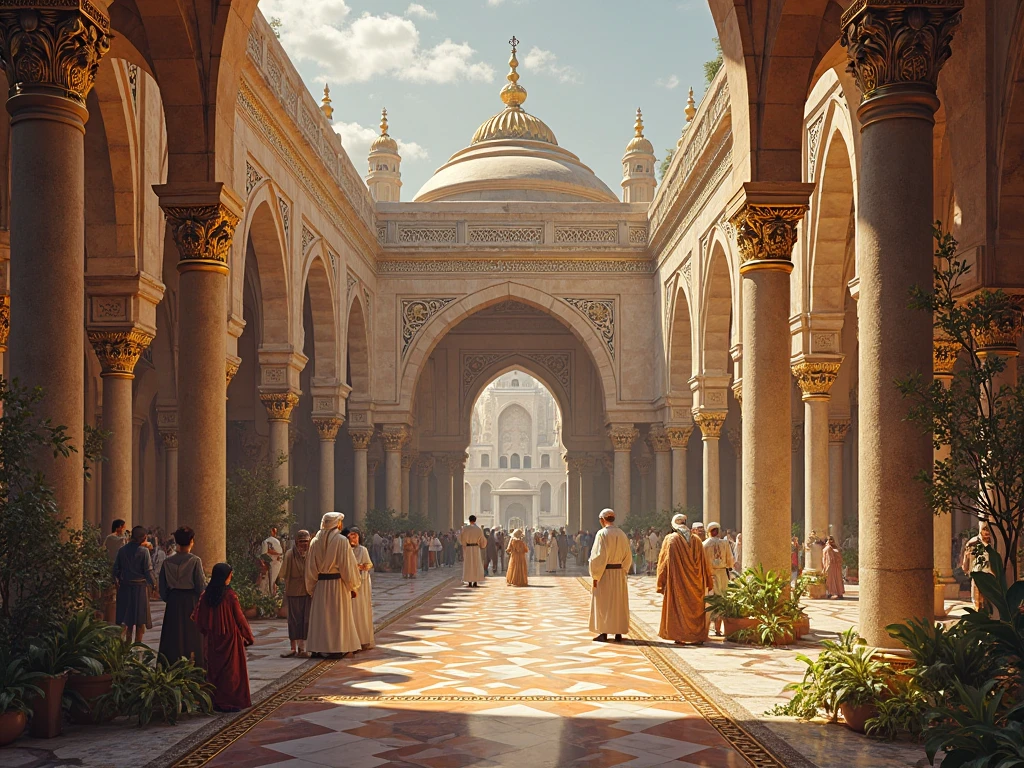 Golden age of Al-Andalus - SeaArt AI