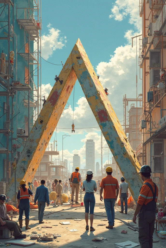 Create some images of how we occupy the right triangle in our daily ...