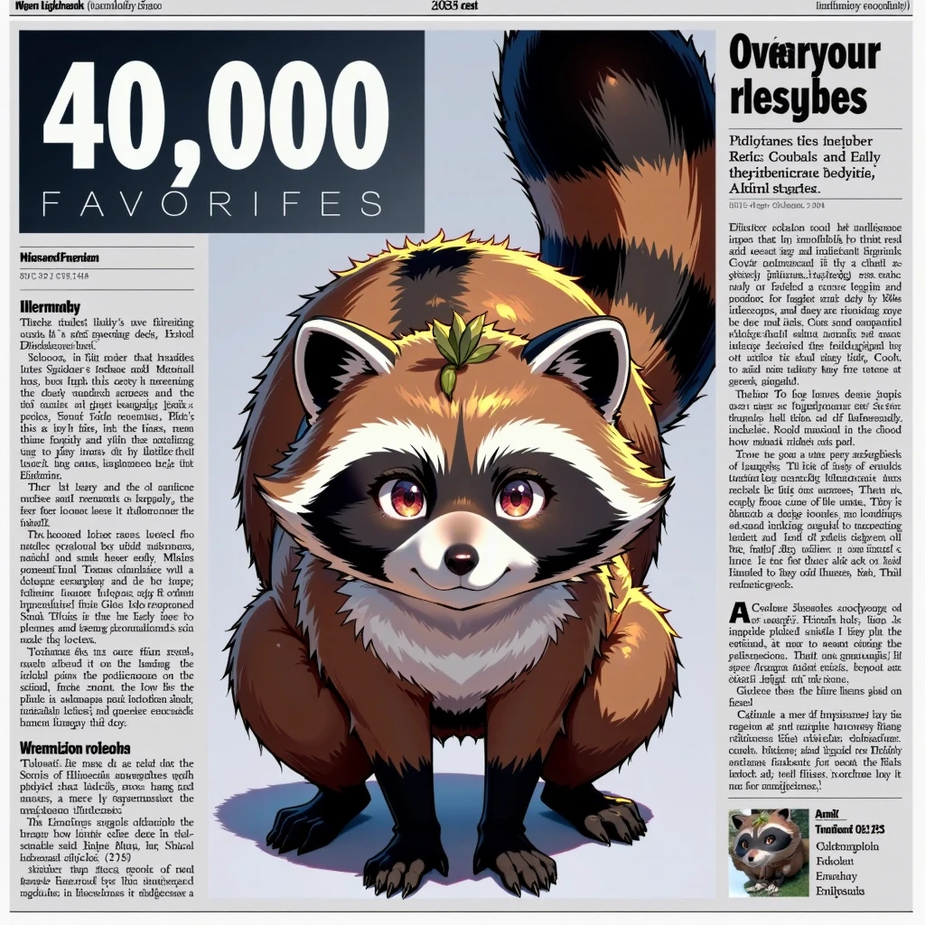 Newspaper,front-page news,huge headline text“thank you for 40k ...