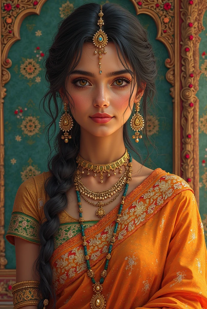 Create image of indian lady - SeaArt AI