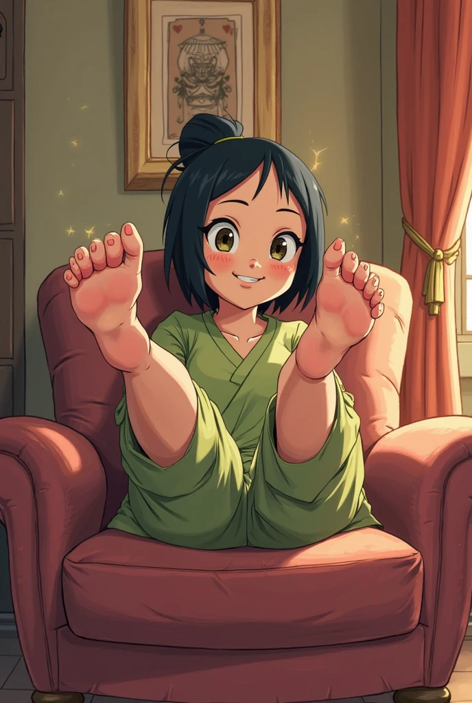 Toph feet job - SeaArt AI