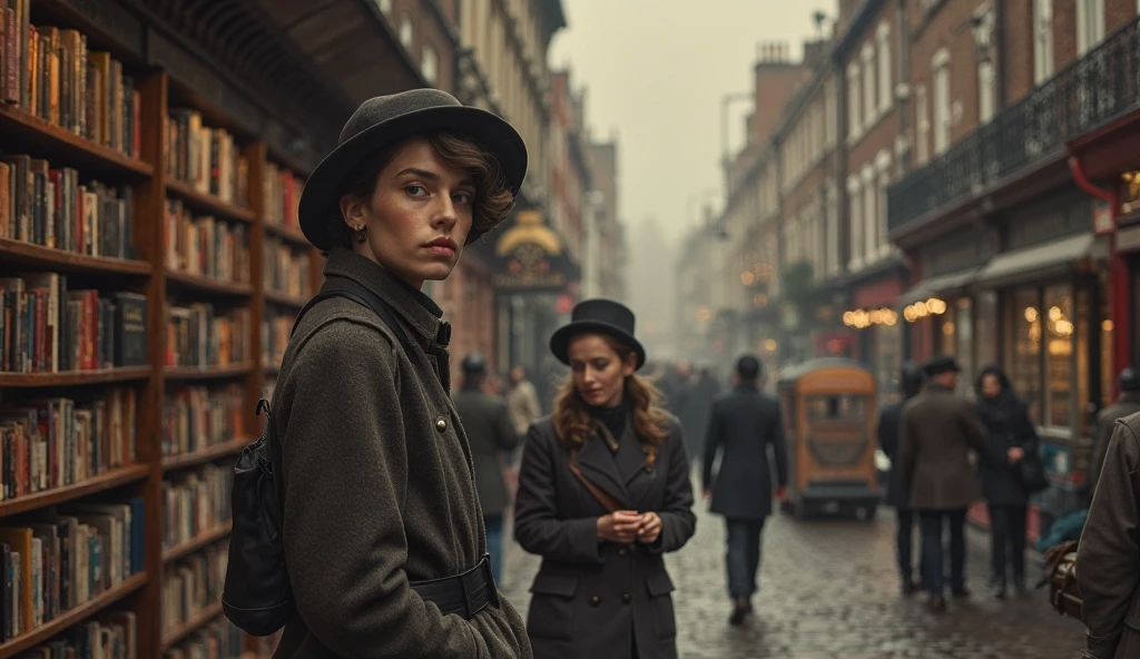 Set in London in 1944, about a bereaved book shop owner and two agers ...