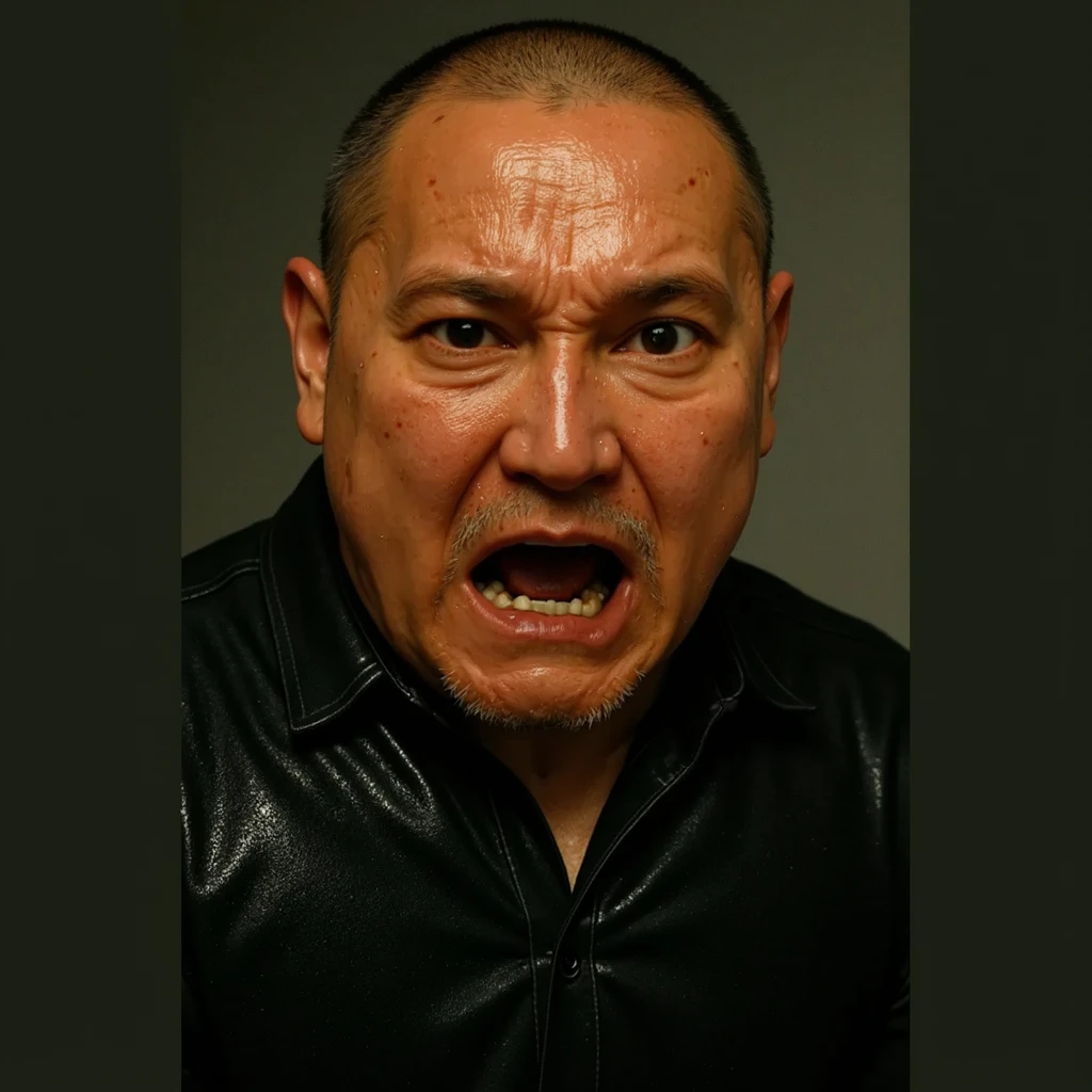 It looks like giant gummies are flying in from outside the screen and hitting a - SeaArt AI