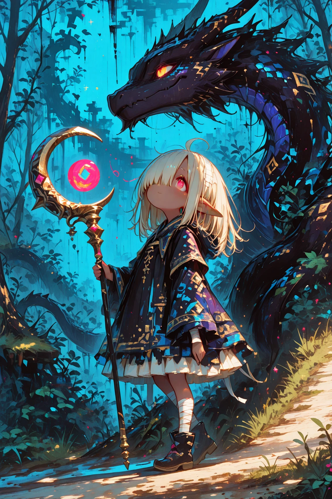 UjVL, abstract, painting \(medium\), AIU, cute, (masterpiece - SeaArt AI