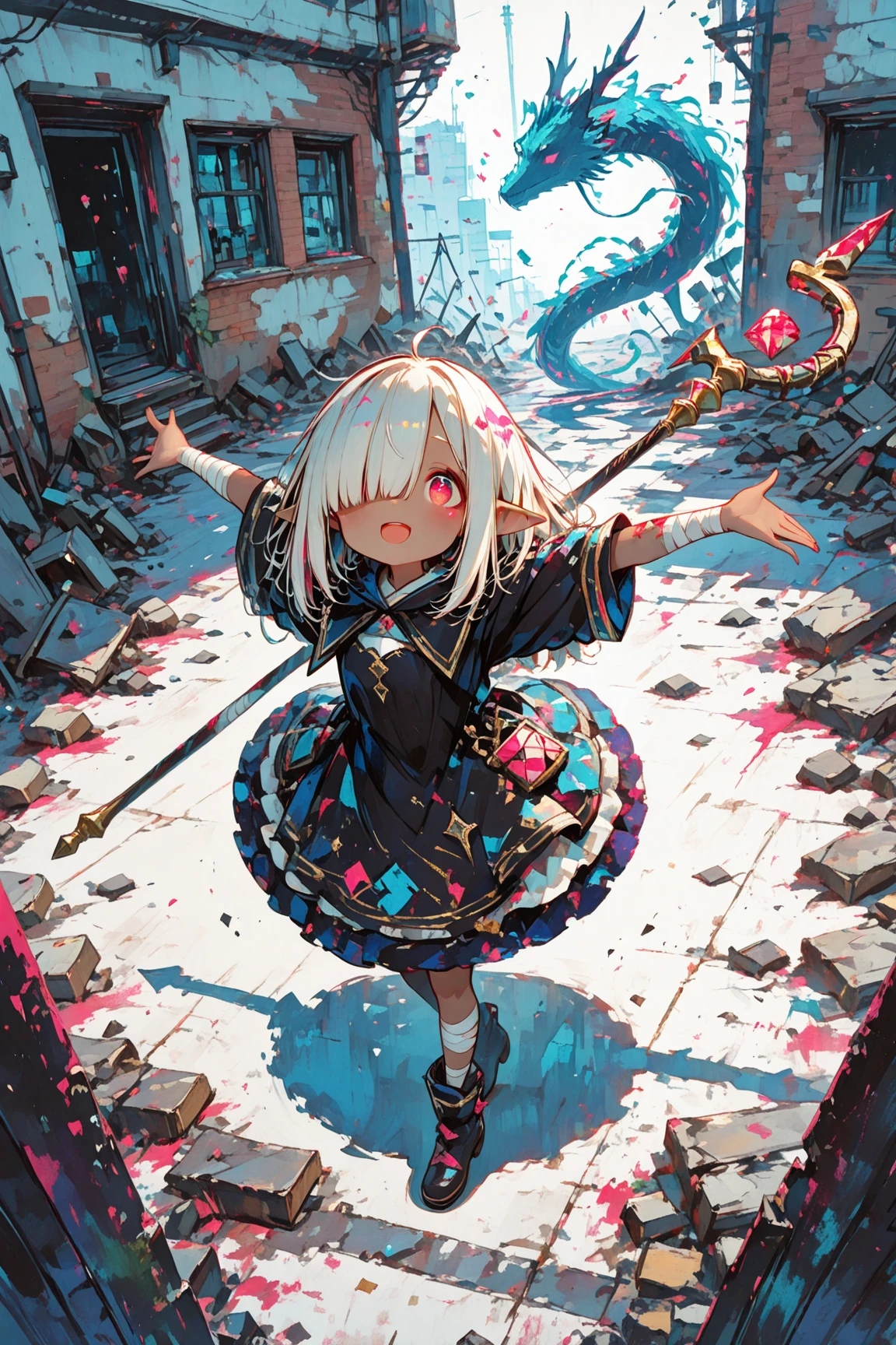 UjVL, abstract, painting \(medium\), AIU, cute, (masterpiece - SeaArt AI