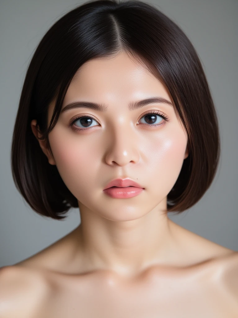 Serious eyes、HD Images、4K、bright light、Upper Body Portrait、shows head ...