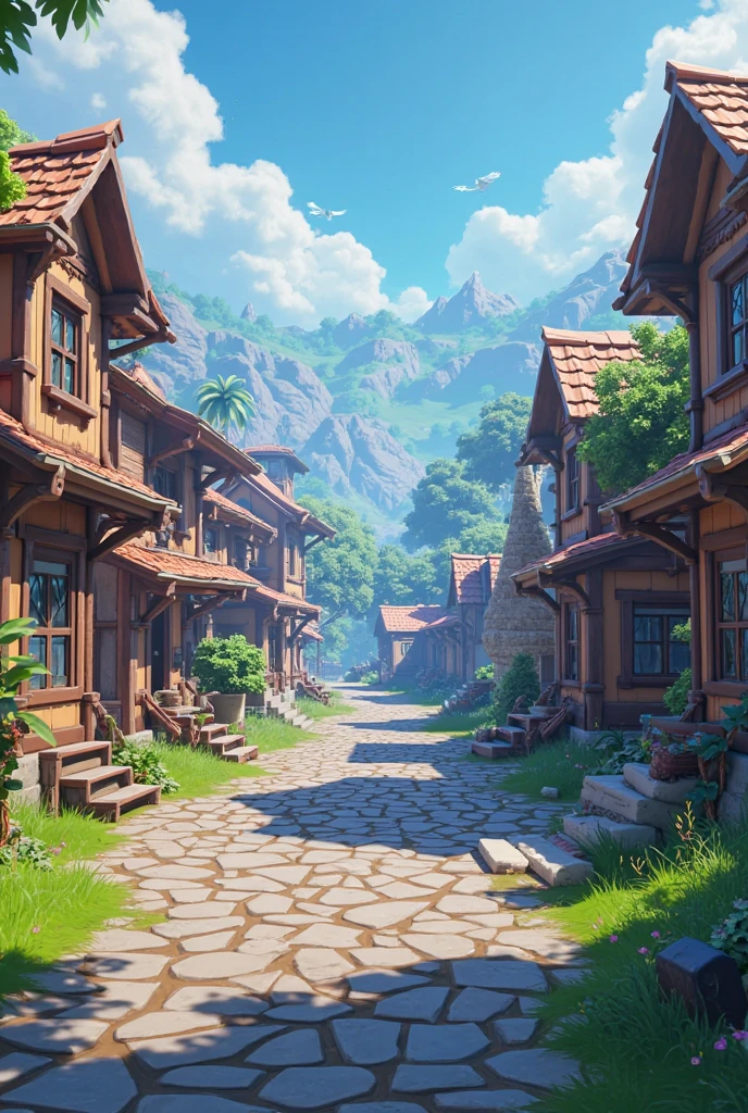 Make me a Fortnite location snoody steps with nobody there - SeaArt AI