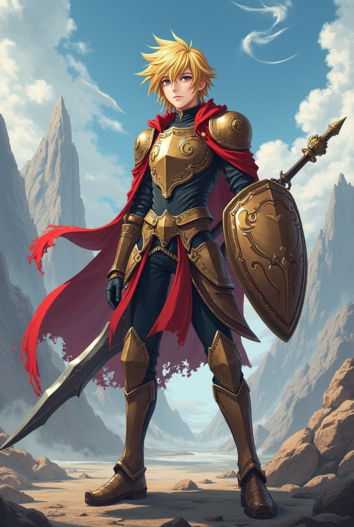 Fusión between Jaune Arc and Pyrrha Nikos from RWBY - SeaArt AI