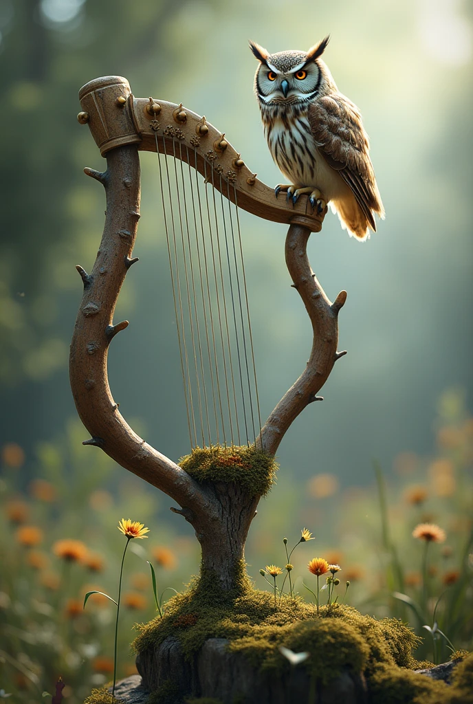 But , In the back the stick more than you can notice and carry the owl ...