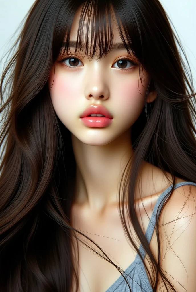 Floating Hair, one beautiful girl, long hair, Bangs, masterpiece ...