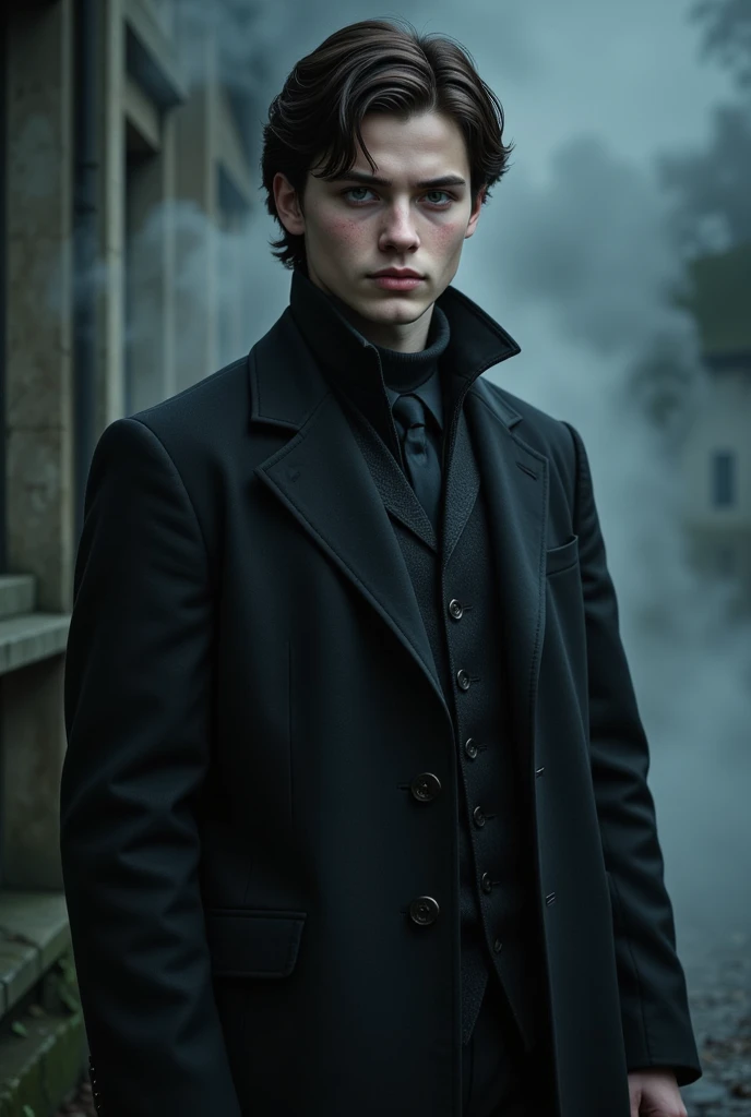 Young Tom Riddle, strong and dark, powerful,portrait, super realistic ...