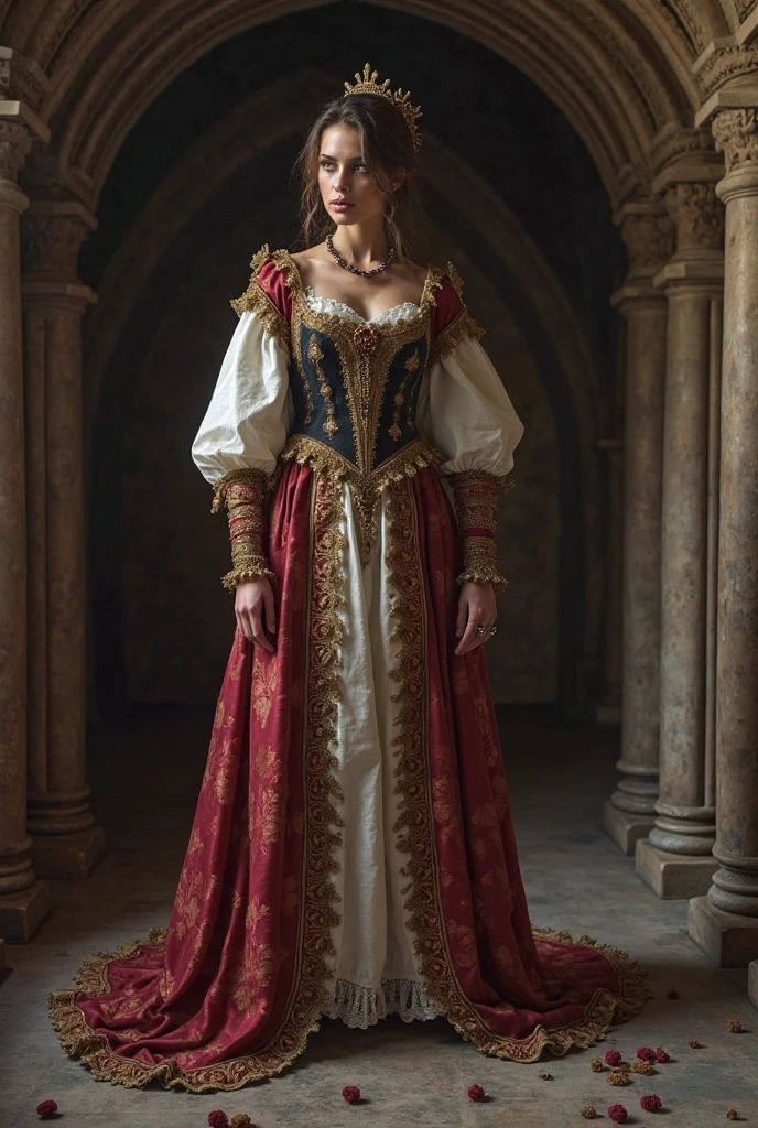 Un conac medieval, în fața căruia sa fie Percival si Patricia - SeaArt AI