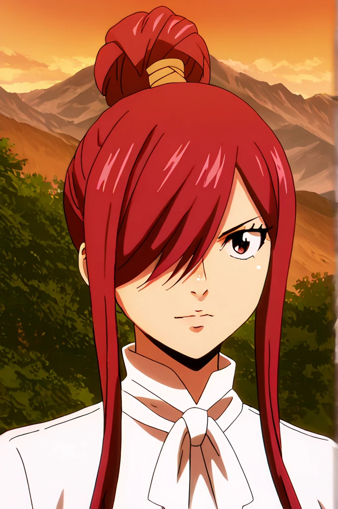 Erza scarlet, High quality, Seul, masterpiece, cheveux longs - SeaArt AI