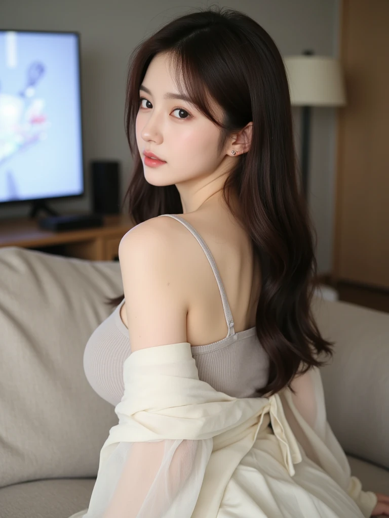 A breathtaking, seductively shaped Asian woman with a realistic - SeaArt AI