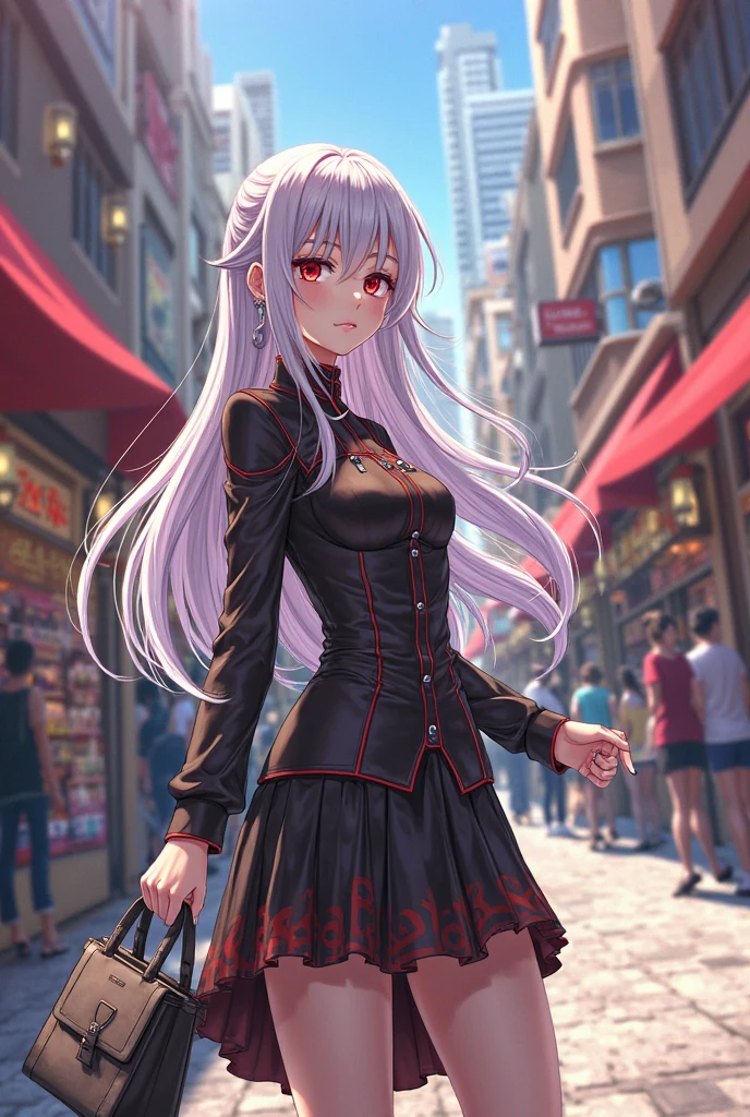 Valerie Tepes from High School DxD shopping - SeaArt AI