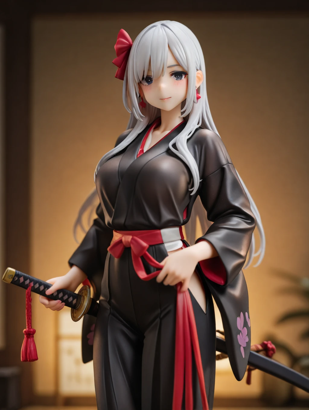 Hold the Soul Yomu Sword - SeaArt AI