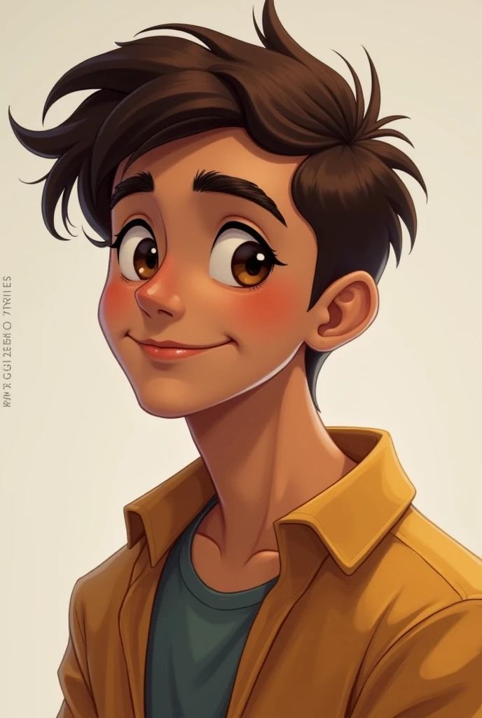 I want a character in the same style as Javier. This new character is ...