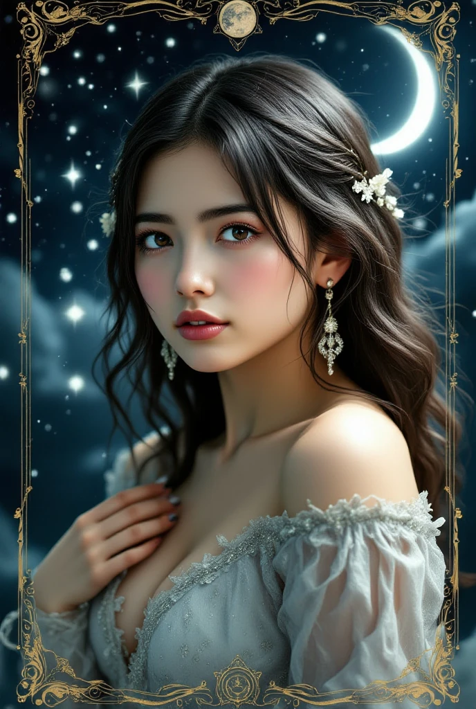 Masterpiece,Highest Quality,uncensored,ORACLE CARD,tarot cards - SeaArt AI