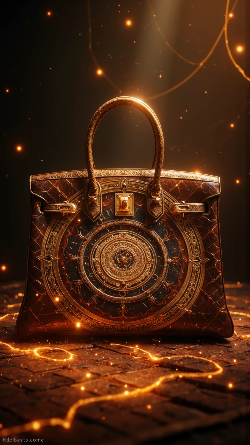 Hermès's Magical Birkin, half emitter, The pattern of the magic circle ...