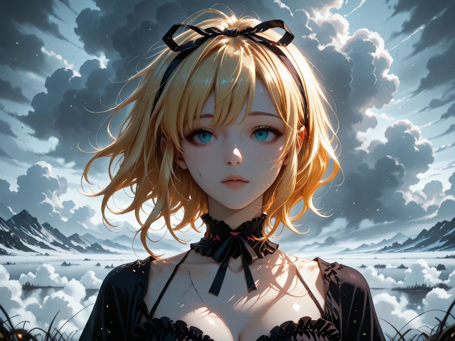 (ultra-detailed, anime-style realism, surreal dystopian fantasy - SeaArt AI