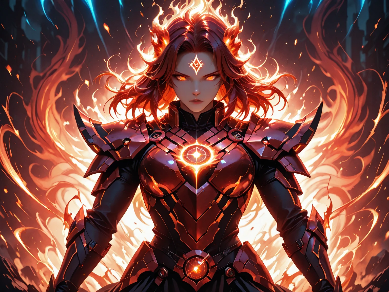 (anime realism, ultra-detailed, power aura design, cinematic energy ...
