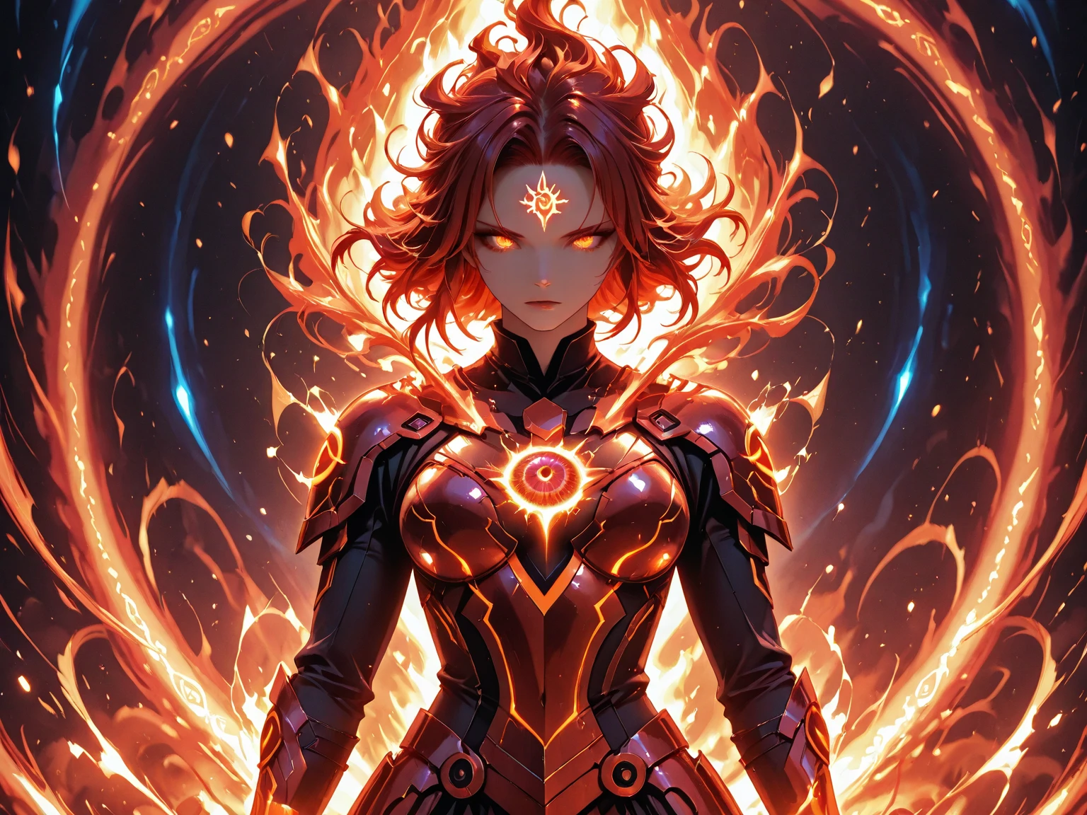 (anime realism, ultra-detailed, power aura design, cinematic energy ...