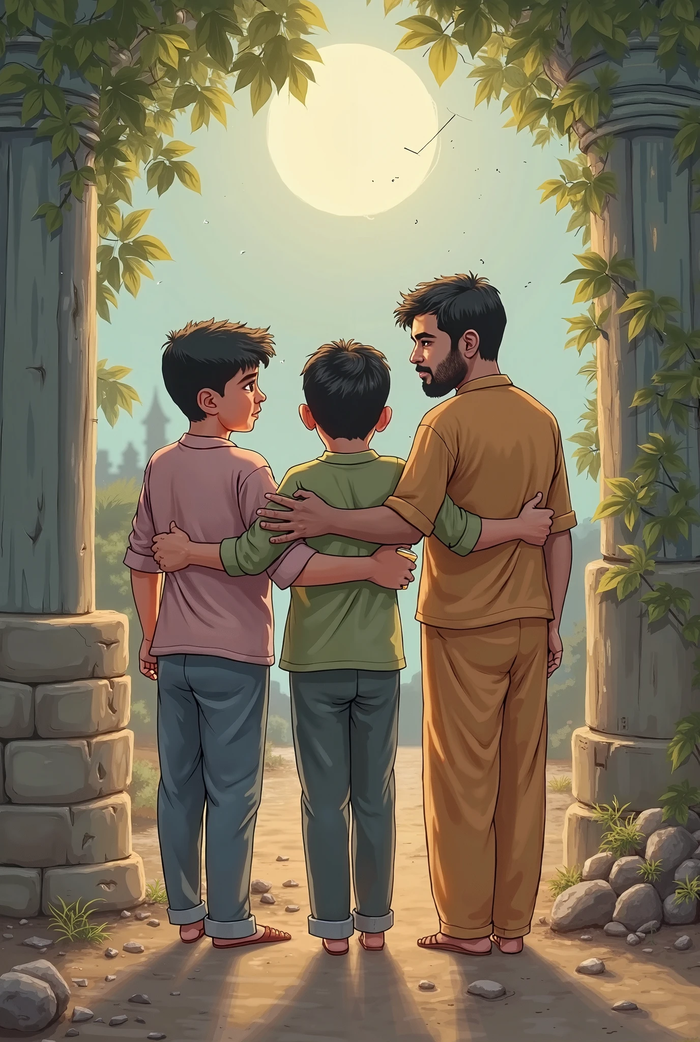 This is the story of three beloved brothers: Latif, Atiq and Asi ...
