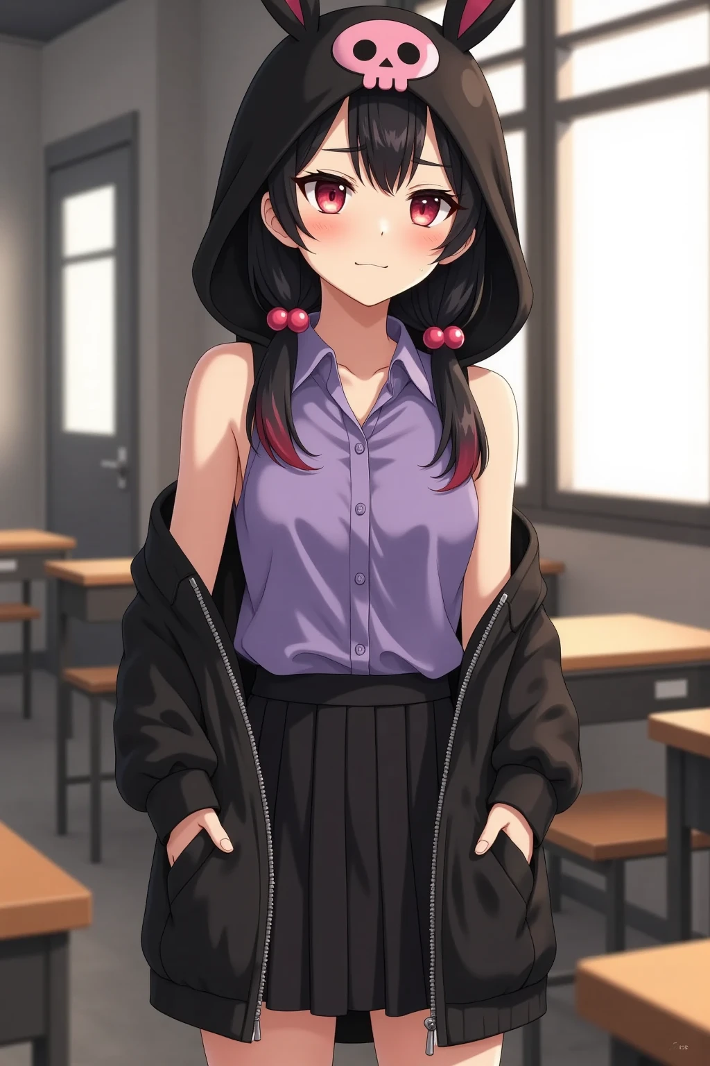 Masterpiece, best quality, ultra-detailed, 1 cute anime girl - SeaArt AI