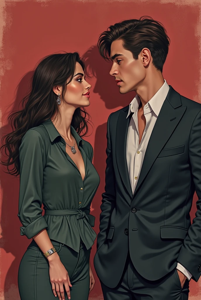 An image of jackson and Leland ,who are both male, as a couple - SeaArt AI