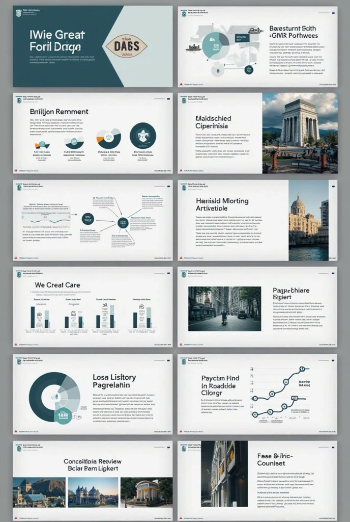 I need you to create some very presentable educational slide images for ...
